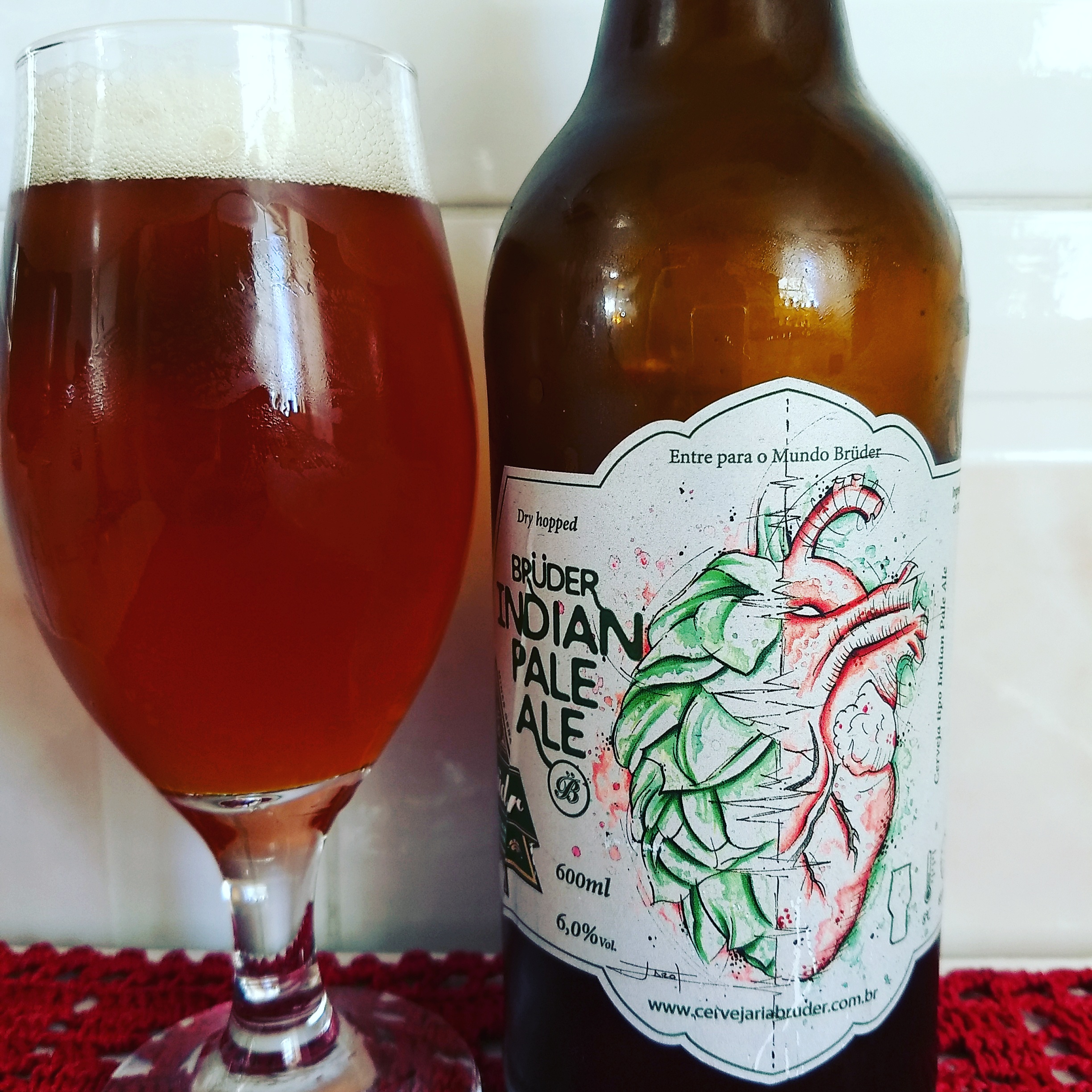 IPA Dry Hopped – Cervejaria Brüder – Preciso Parar de Comprar Cerveja